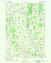 1968 Map of Oak Grove, Livingston County, MI — High-Res | Pastmaps